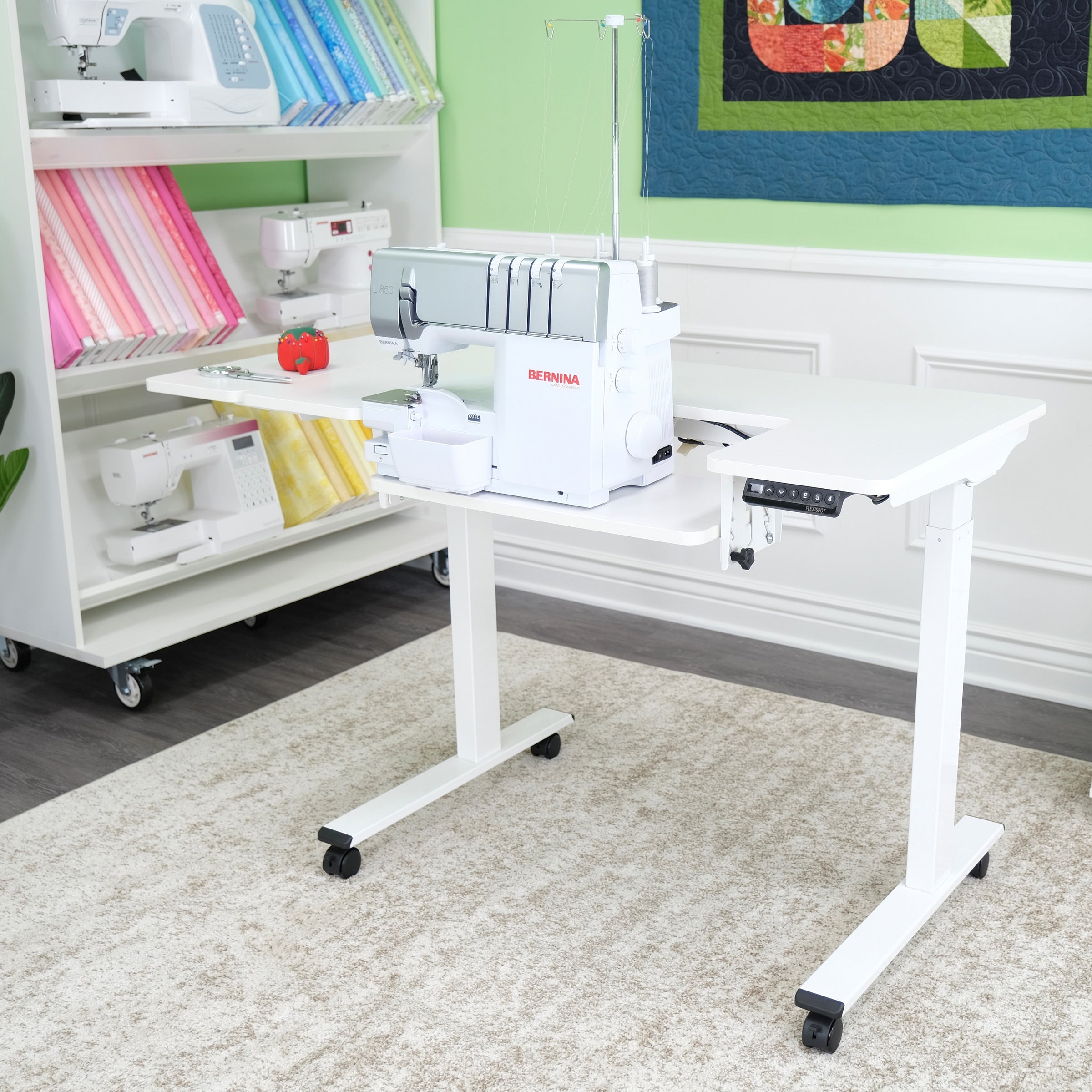 Eleanor Sewing and Serger Table | Missouri Sewing Machine Company