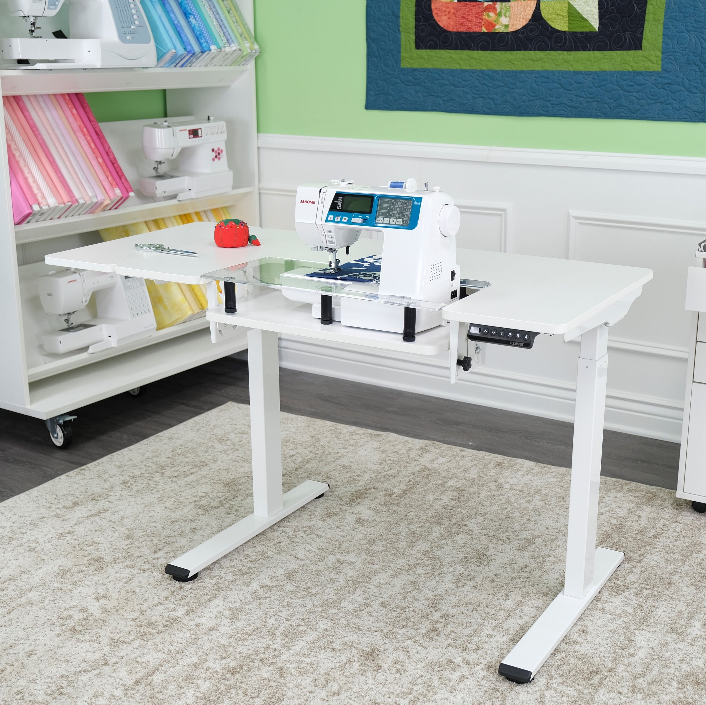 Eleanor Sewing and Serger Table | Missouri Sewing Machine Company