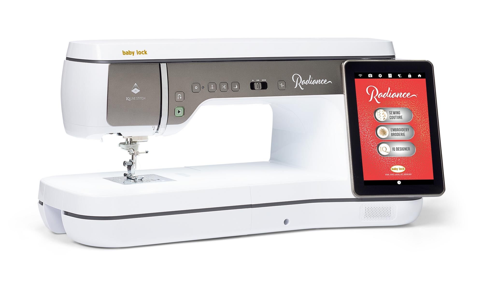 Baby Lock Radiance | Missouri Sewing Machine Company